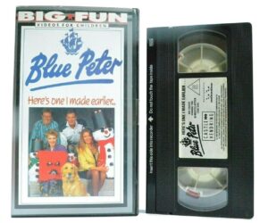 blue peter: here's one i made earlier - british children's programme - pal vhs