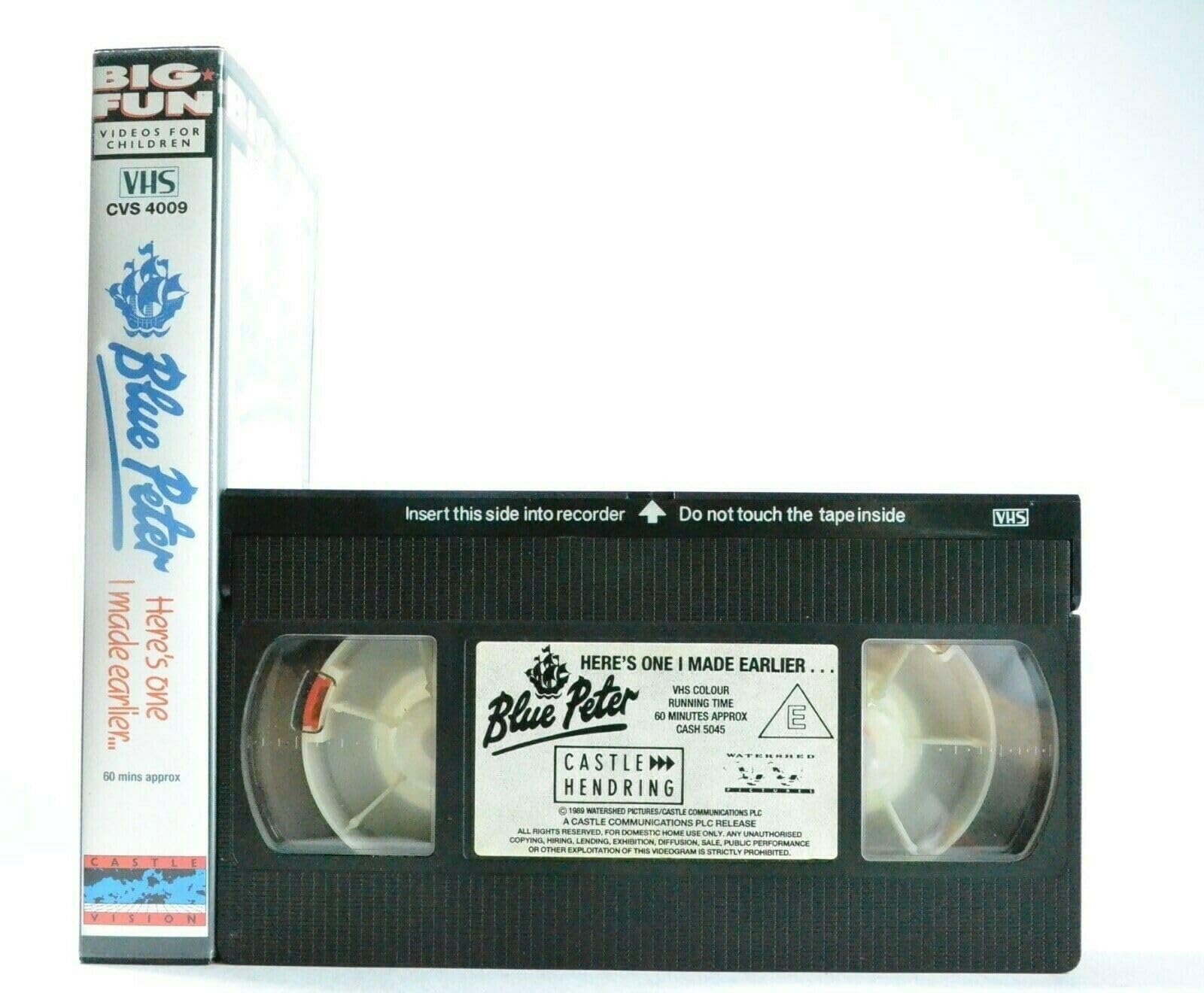 Blue Peter: Here's One I Made Earlier - British Children's Programme - Pal VHS