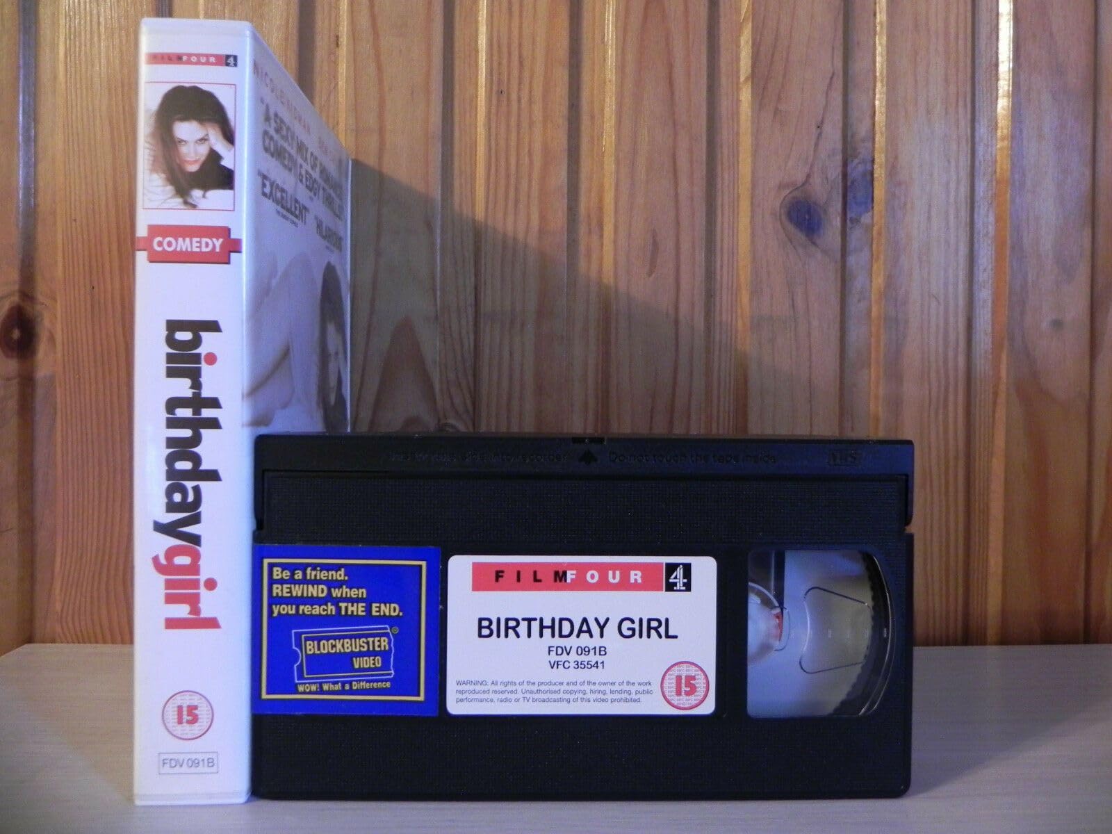 BIRTHDAY GIRL - Nicole Kidman - Big Box - Teenage Comedy - Ex-Rental - VHS