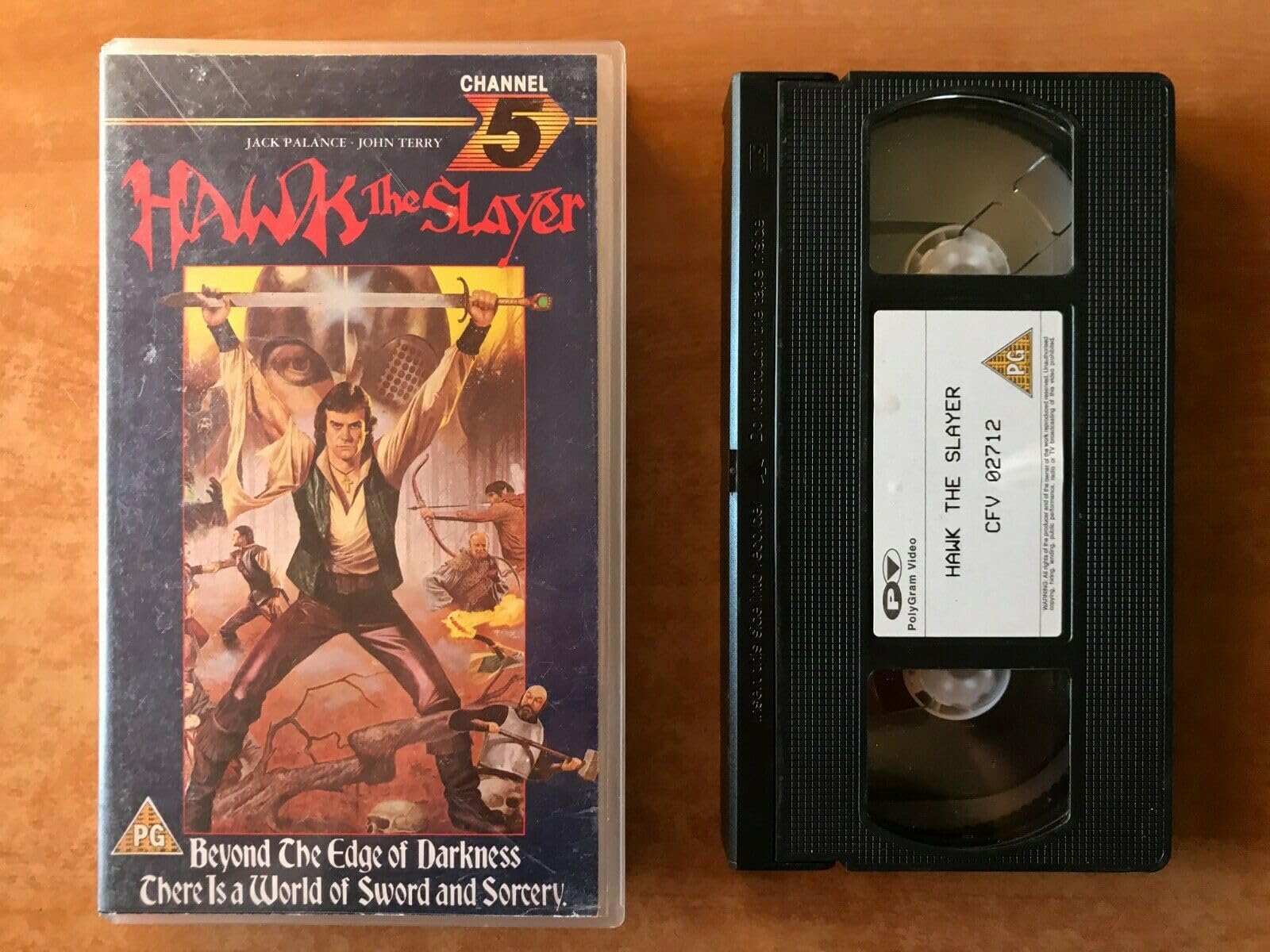 Hawk The Slayer (1980); [Channel 5] Action Fantasy - Jack Palance - Pal VHS