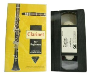 clarinet for beginners [ron reynolds]: educational - music lessons - pal vhs