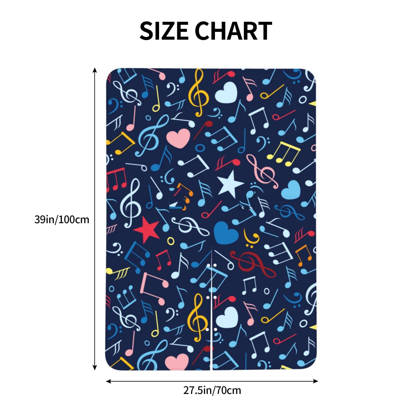 Rutiea Music Notes Seamless Pattern Car Seat Cover for Babies, Peekaboo Opening Minky Carseat Canopy Stroller Cover for Newborn, Mom Nursing Breastfeeding Covers, Blanket for Infant Toddler