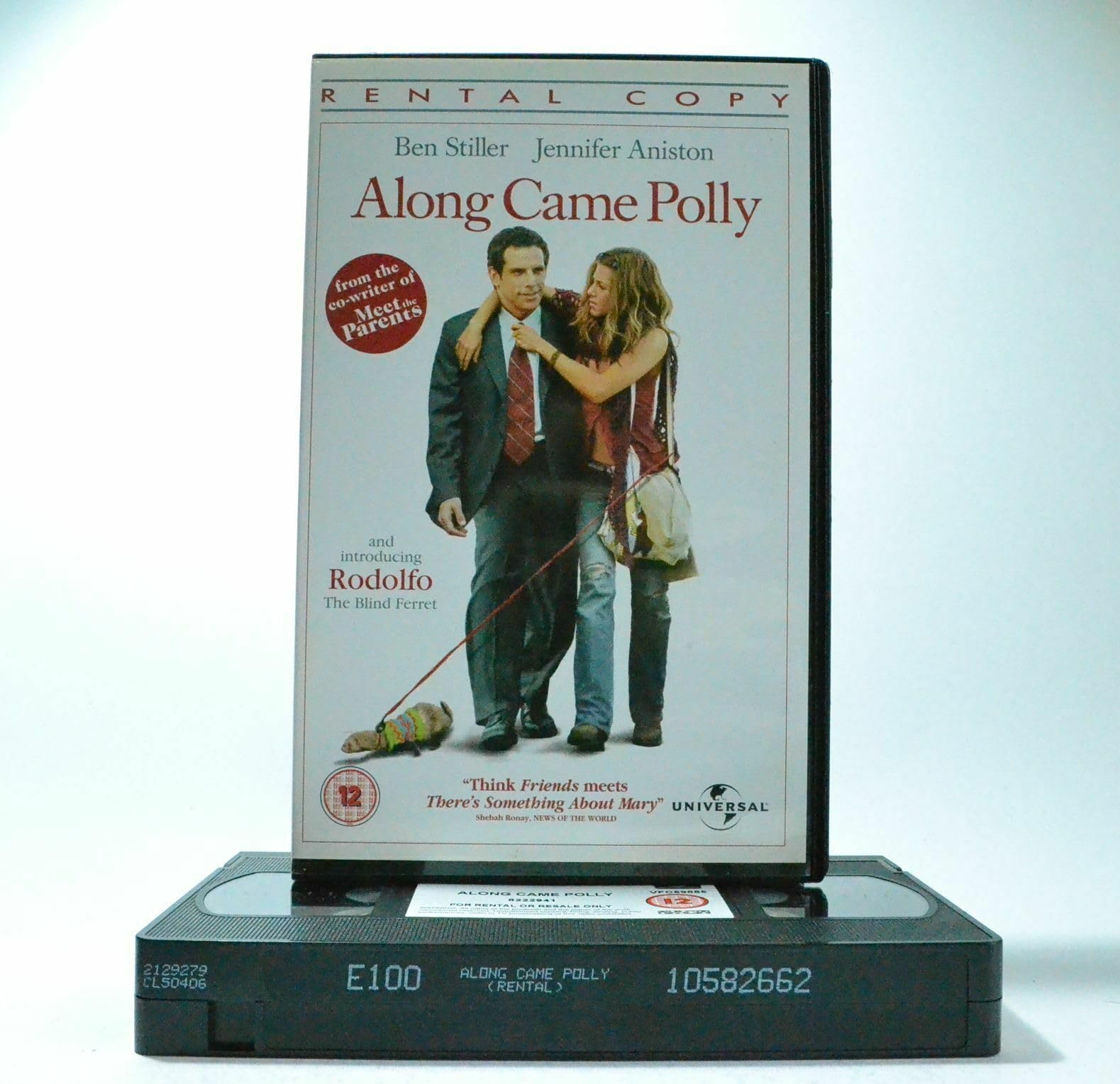 Along Comes Polly: B.Stiller/J.Aniston - Comedy - Large Box - Ex-Rental - VHS