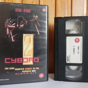 Cyborg 2 - PolyGram - Sci-Fi - Elias Koteas - Angelina Jolie - Large Box - VHS