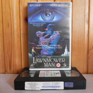 The Lawnmower Man - Stephen King Adaptation - Brosnan - Big Box Rental - Pal VHS