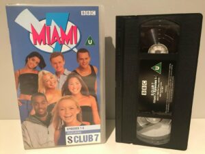 miami 7 (1999): t.v. series [s club 7] 'alien hunter' - music - romance - vhs