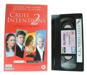 cruel intentions 2: prequel to 1999 movie - comedy drama - amy adams - pal vhs