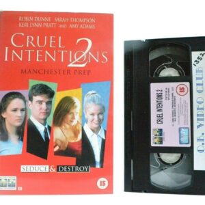 Cruel Intentions 2: Prequel To 1999 Movie - Comedy Drama - Amy Adams - Pal VHS