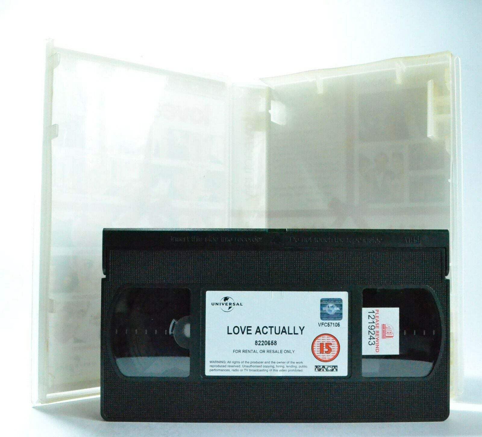 Large Box, Love Actually: (2004) Classic Love Movie - A.Rickman/C.Firth - VHS