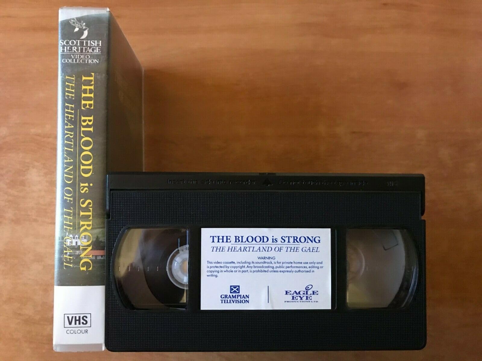 The Blood Is Strong: The Heartland Of The Gael - Scottish Heritage - Pal VHS