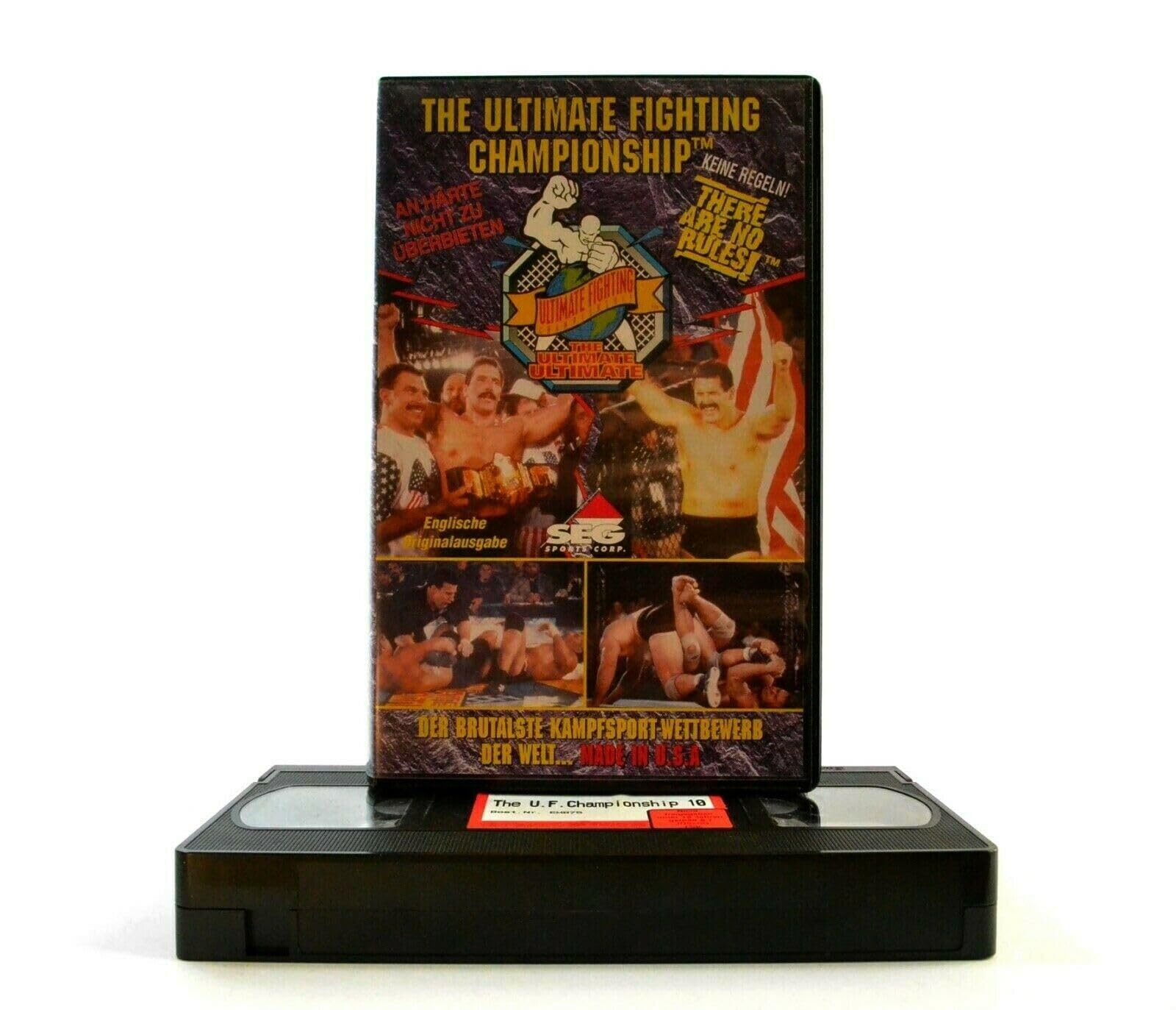 The Ultimate Fighting Championship - Martial Arts - Paul Varelans - Pal VHS