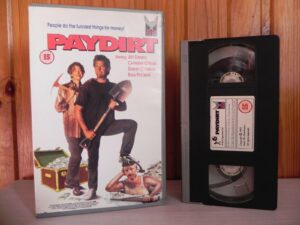 pay dirt - 20/20 video release - jeff daniels/catherine o'hara - comedy - vhs