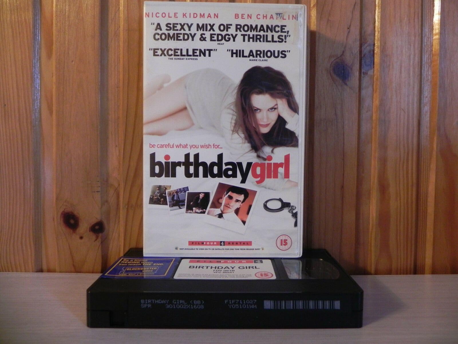 BIRTHDAY GIRL - Nicole Kidman - Big Box - Teenage Comedy - Ex-Rental - VHS