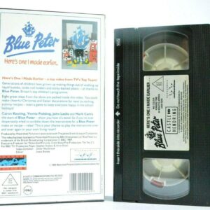 Blue Peter: Here's One I Made Earlier - British Children's Programme - Pal VHS