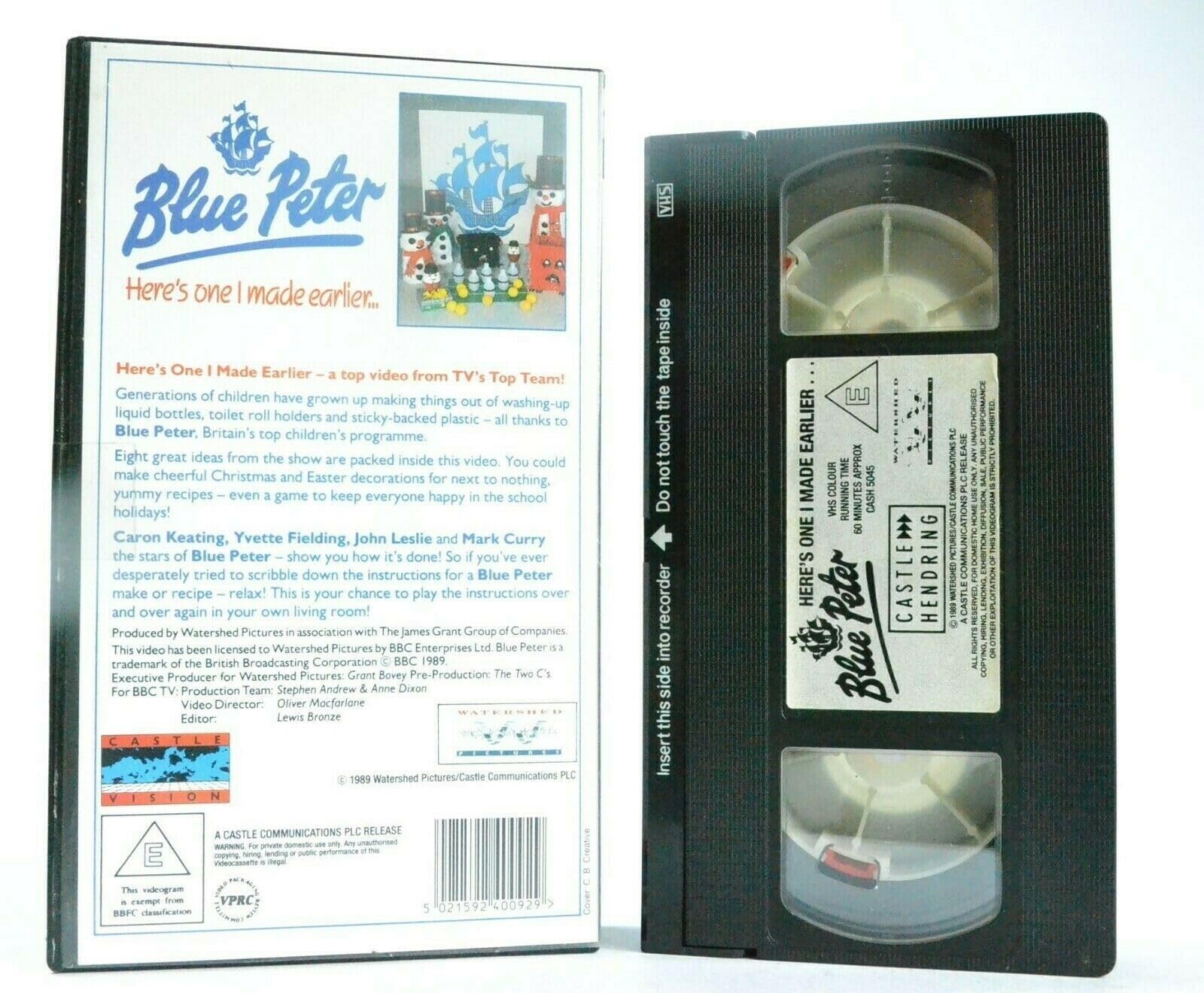 Blue Peter: Here's One I Made Earlier - British Children's Programme - Pal VHS