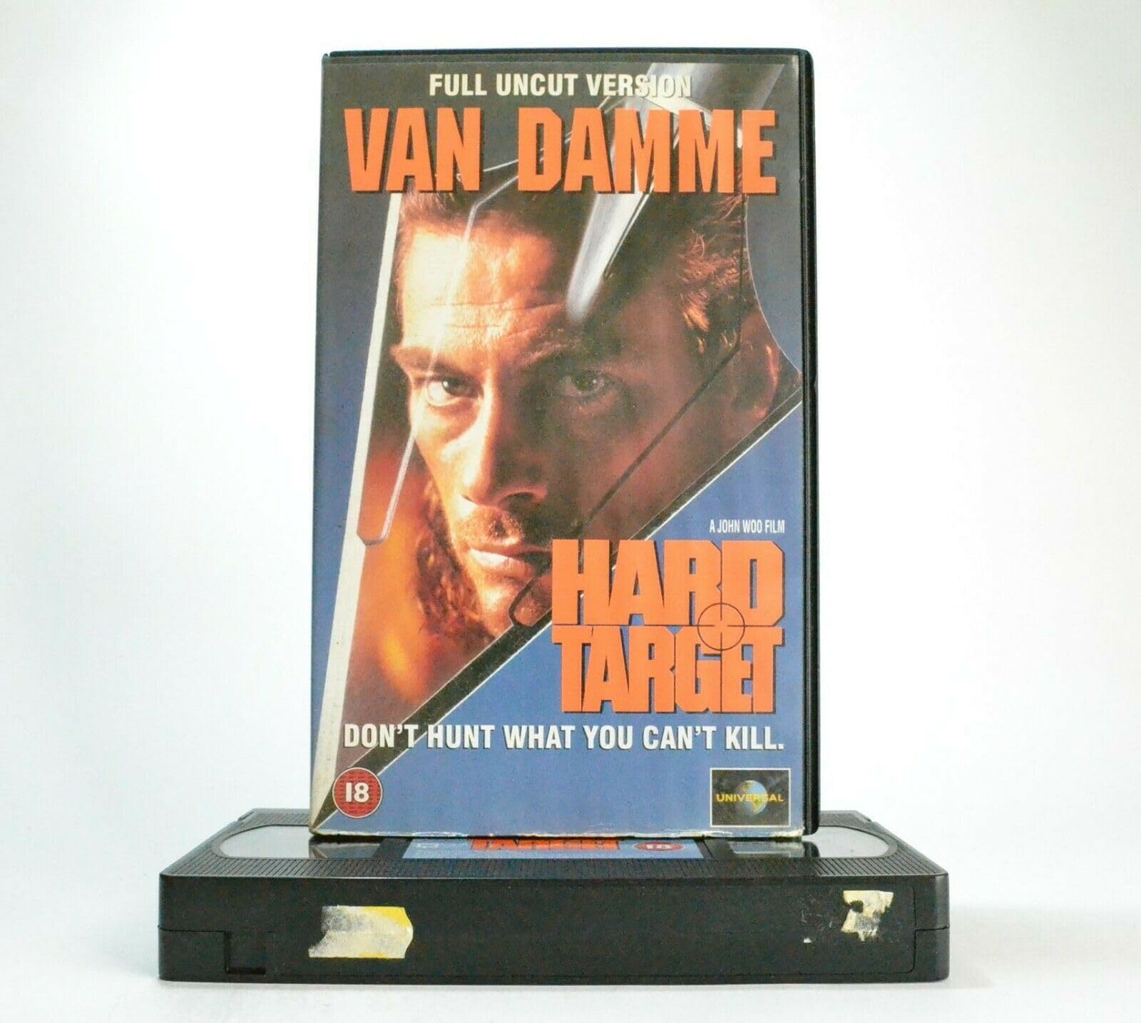 Hard Target (1993); [John Woo] Action - Large Box - Van Damme - Pal VHS