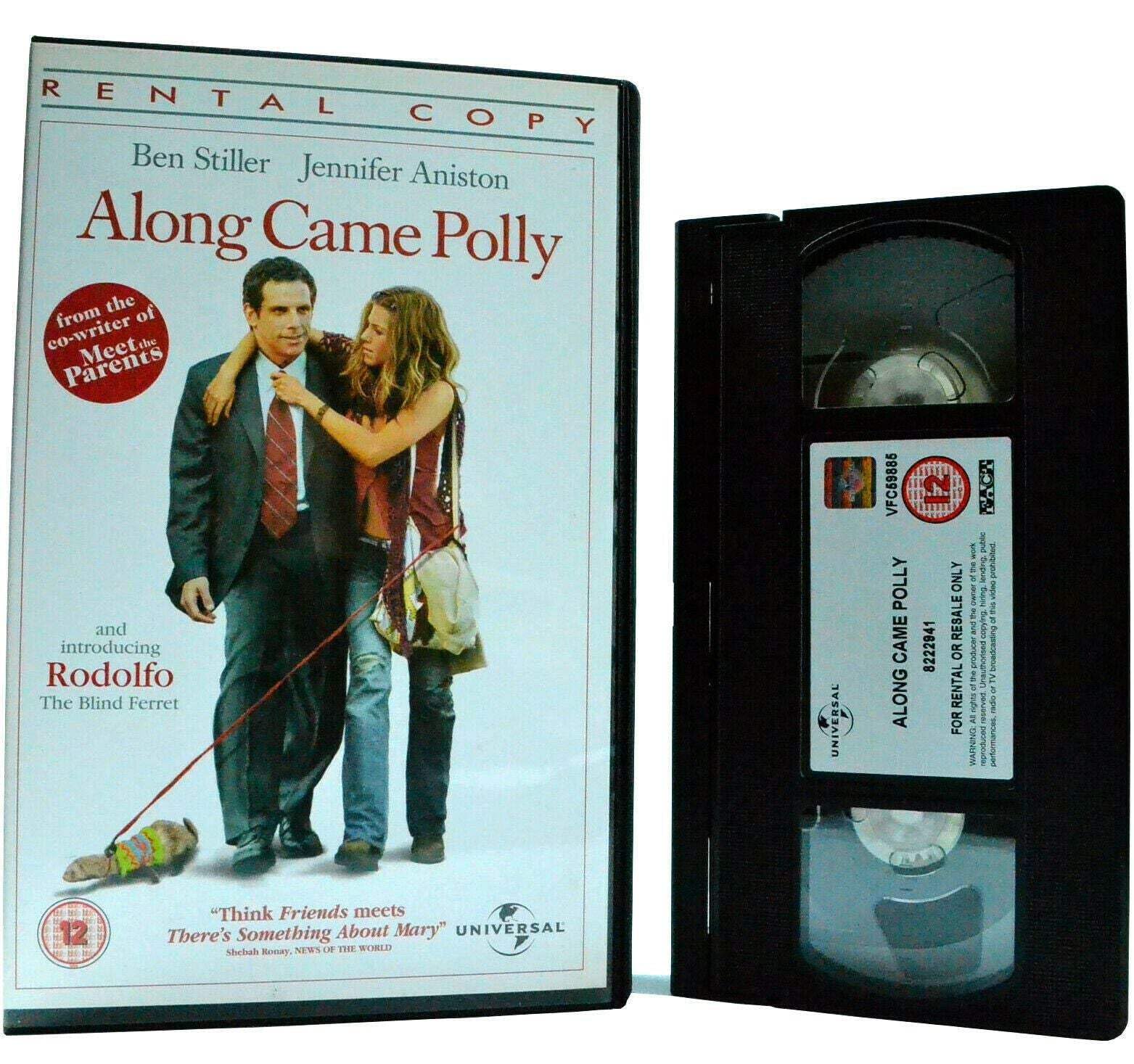 Along Comes Polly: B.Stiller/J.Aniston - Comedy - Large Box - Ex-Rental - VHS