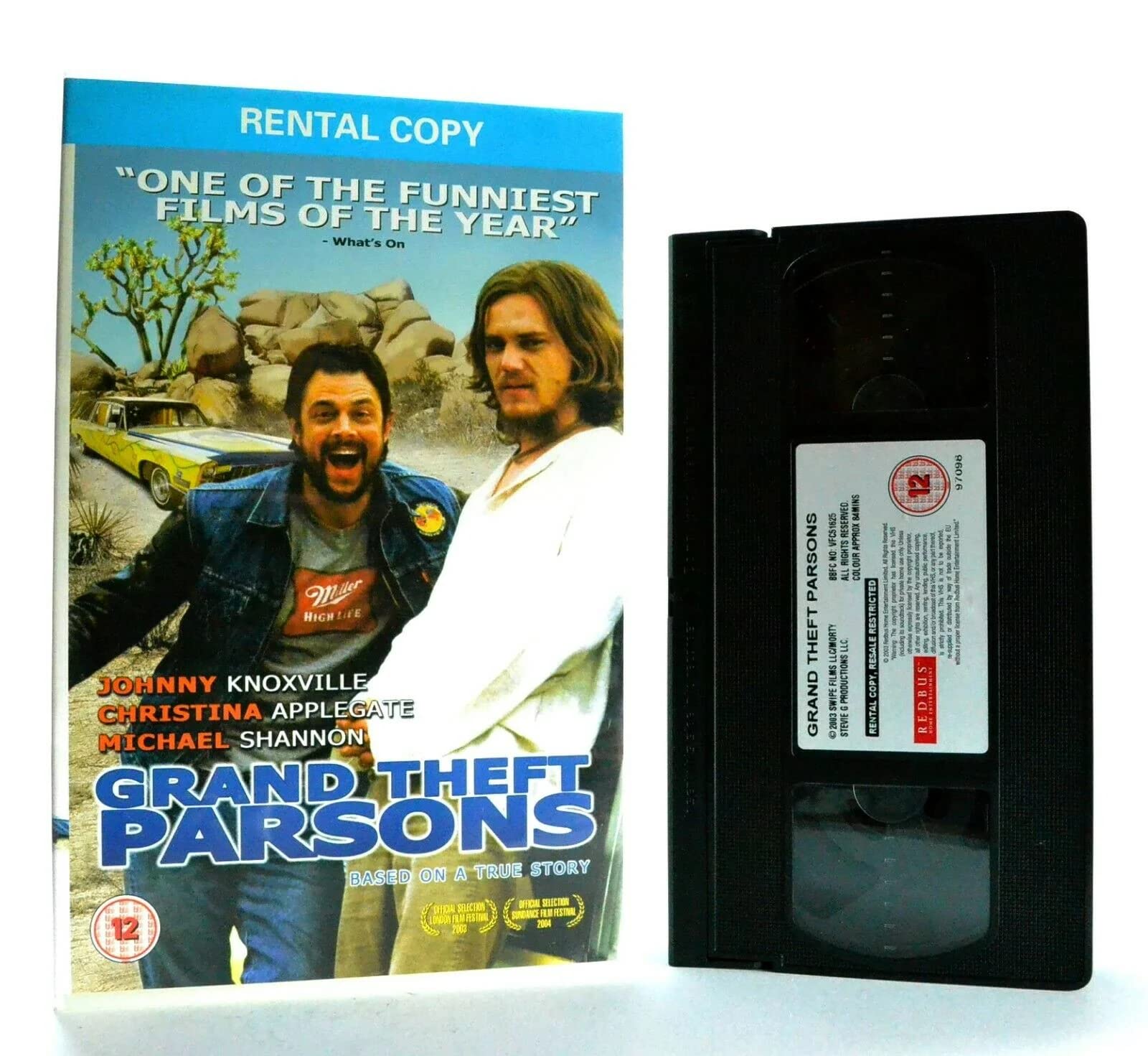 Grand Theft Parsons: Based On True Story - Drama - Large Box - Ex-Rental - VHS