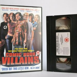 Comic Book Villains: Black Comedy (2002) - Large Box - N.Lyonne/C.Elwes - VHS