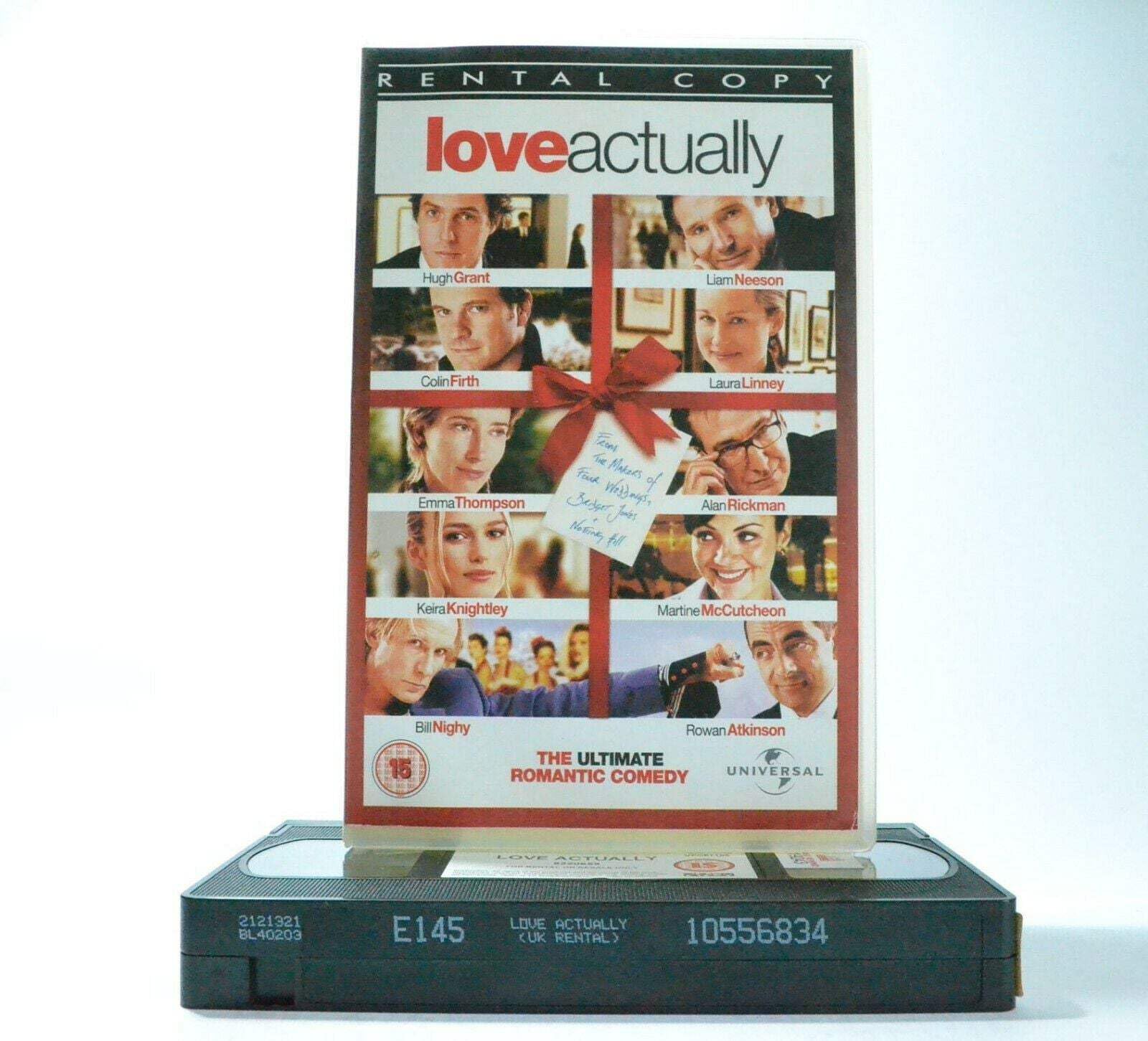 Large Box, Love Actually: (2004) Classic Love Movie - A.Rickman/C.Firth - VHS