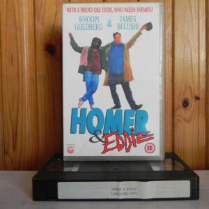 Homer And Eddie - Virgin - Comedy - Whoopi Goldberg - James Belushi - Pal VHS