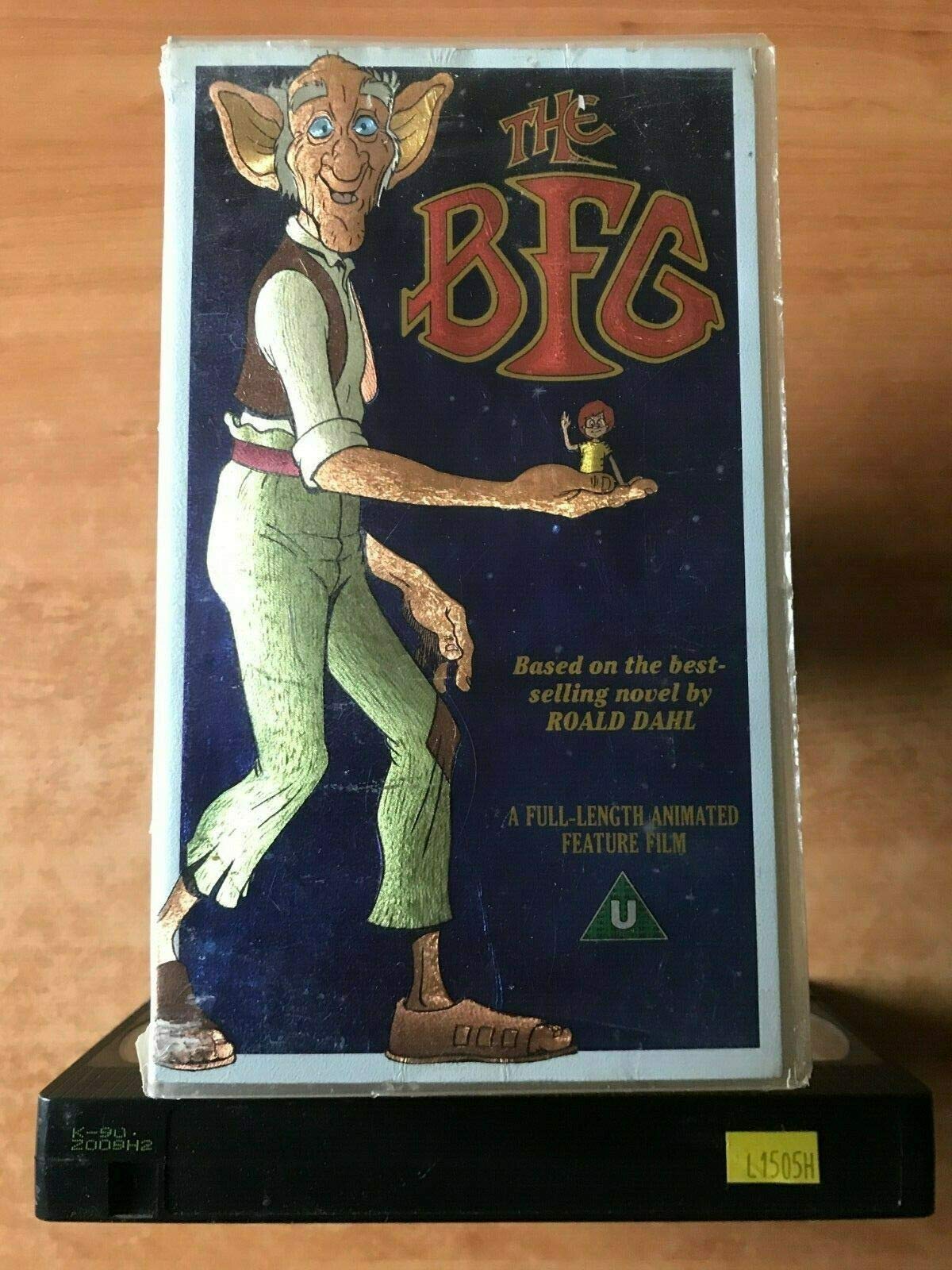 The BFG: Big Friendly Giant [Thames Video]; Roald Dahl - Animated - Kids - VHS