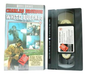 white buffalo (1977) western - early-cert - charles bronson/kim novak - pal vhs