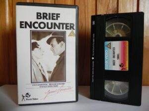 brief encounter - rank video - romance - celia johnson - trevor howard - pal vhs