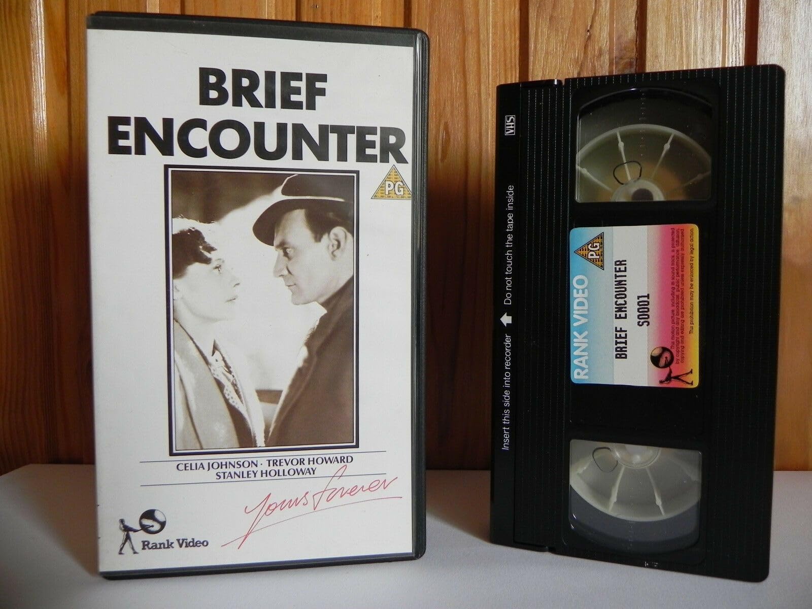 Brief Encounter - Rank Video - Romance - Celia Johnson - Trevor Howard - Pal VHS