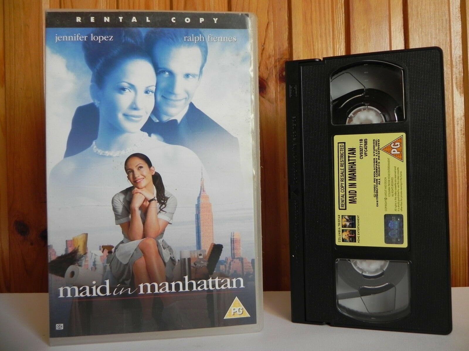 Maid In Manhattan - Large Box - Columbia - Romance - Ex-Rental - Lopez - VHS