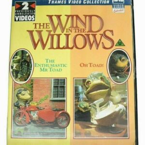 Wind In The Willows: 2x - Enthusiastic Mr. Toad / Oh Toad - Video Collection VHS