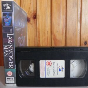 The Lawnmower Man - Stephen King Adaptation - Brosnan - Big Box Rental - Pal VHS