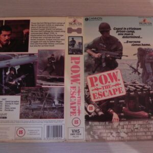 P.O.W. The Escape (Double Sleeve) Action [Large Box] Rental - David Carradine - Pal VHS