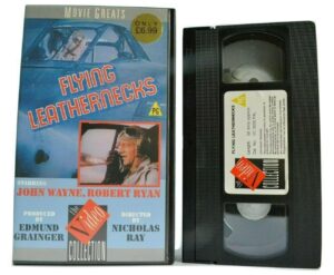 flying leathernecks [movie greats] war action - john wayne / robert ryan - vhs