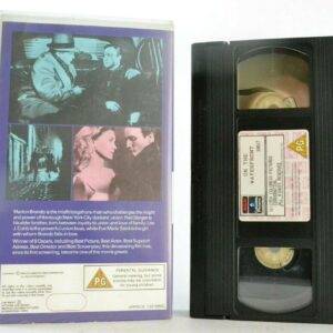 On The Waterfront: (1954) Columbia Pictures - Crime Drama - Marlon Brando - VHS