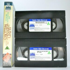 Wind In The Willows: 2x - Enthusiastic Mr. Toad / Oh Toad - Video Collection VHS