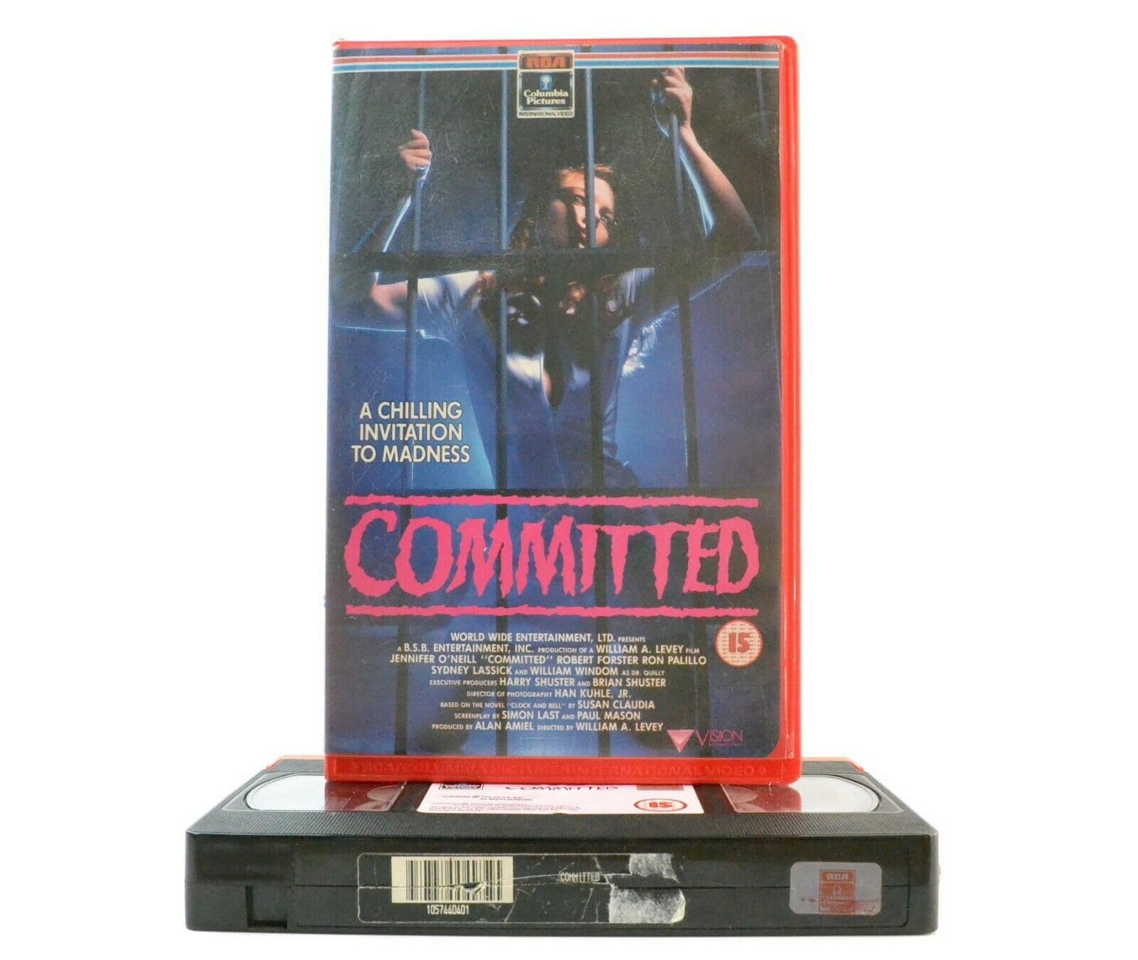 Committed: A Chilling Invitation To Madness - Large Box - Drama (1991) - VHS