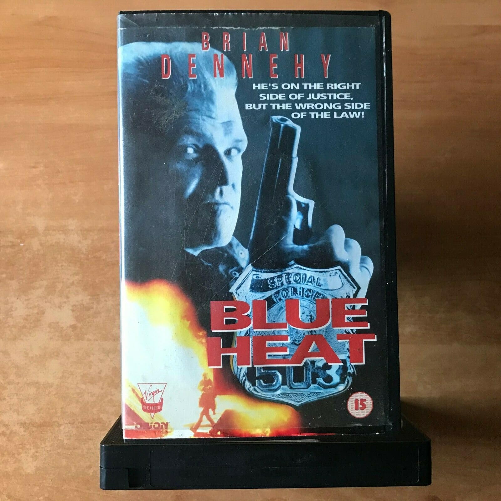 Blue Heat (1990); [20/20 Vision] Big Box - Crime Action - Brian Dennehy - VHS