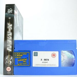 X-Men: Superhero Action Movie - Large Box - Hugh Jackman/Halle Berry - Pal VHS