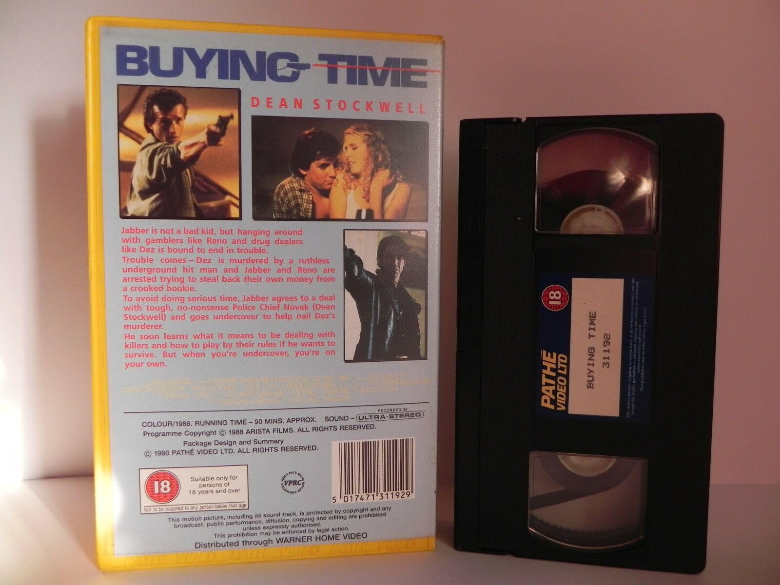 Buying Time - Dean Stockwell - Pathe Big Box - Ex-Rental Video - 31192 - VHS