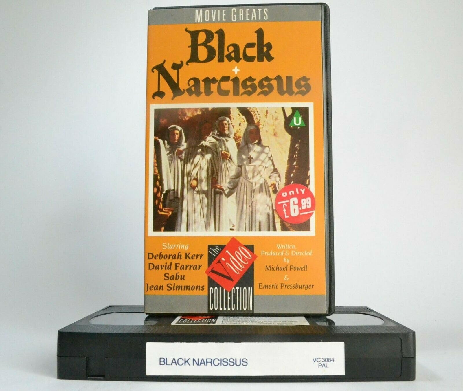 Black Narcissus (1941); [Rumer Godden]: Drama - Deborah Kerr/David Farrar - VHS