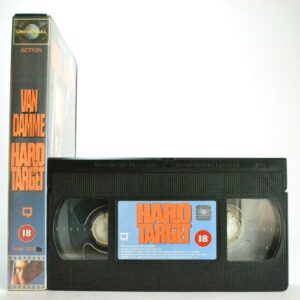 Hard Target (1993); [John Woo] Action - Large Box - Van Damme - Pal VHS