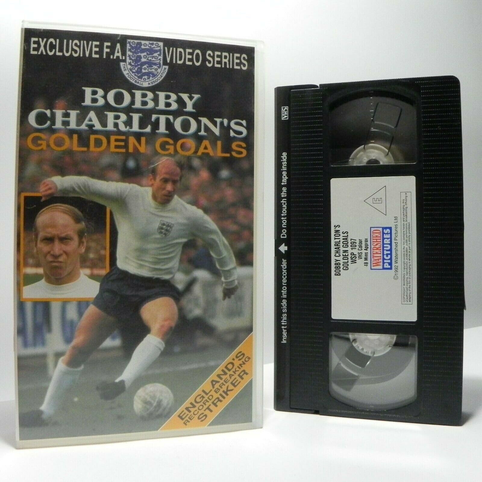 Bobby Charlton: Golden Goals - F.A. Video Series - Football Legend - Pal VHS