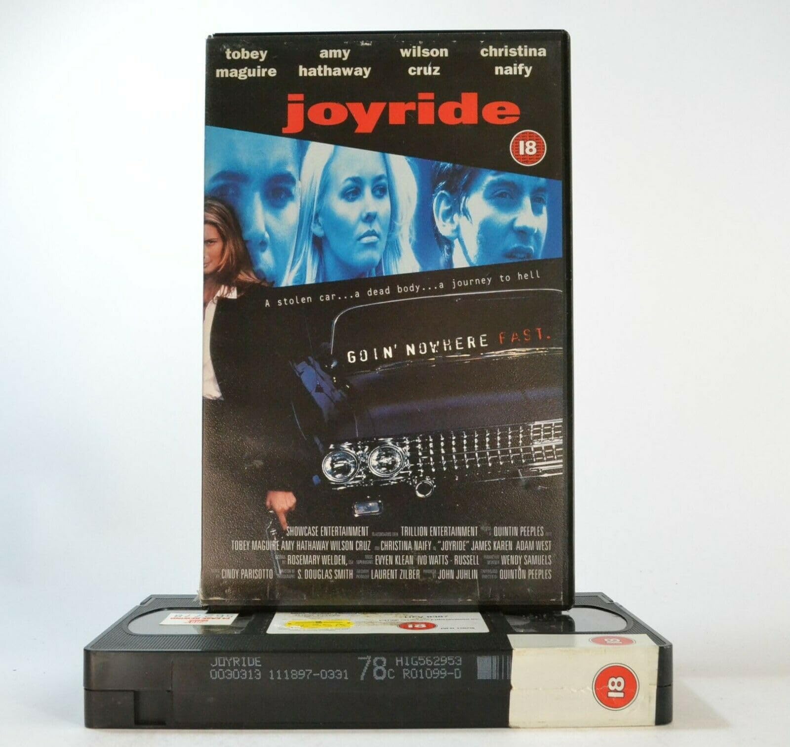 Joyride - American Crime Thriller - Ex-Rental - Tobey Maguire (1997) - Pal VHS