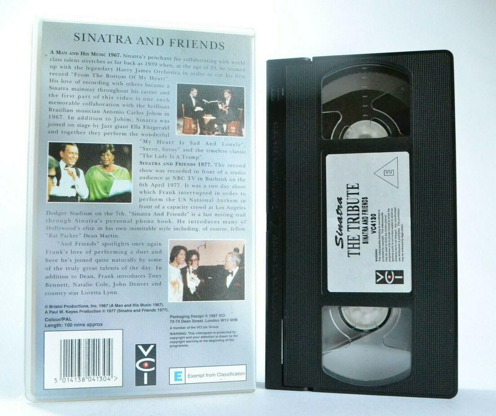 Frank Sinatra: The Tribute - Sinatra And Friends (1977) - Live Music - Pal VHS