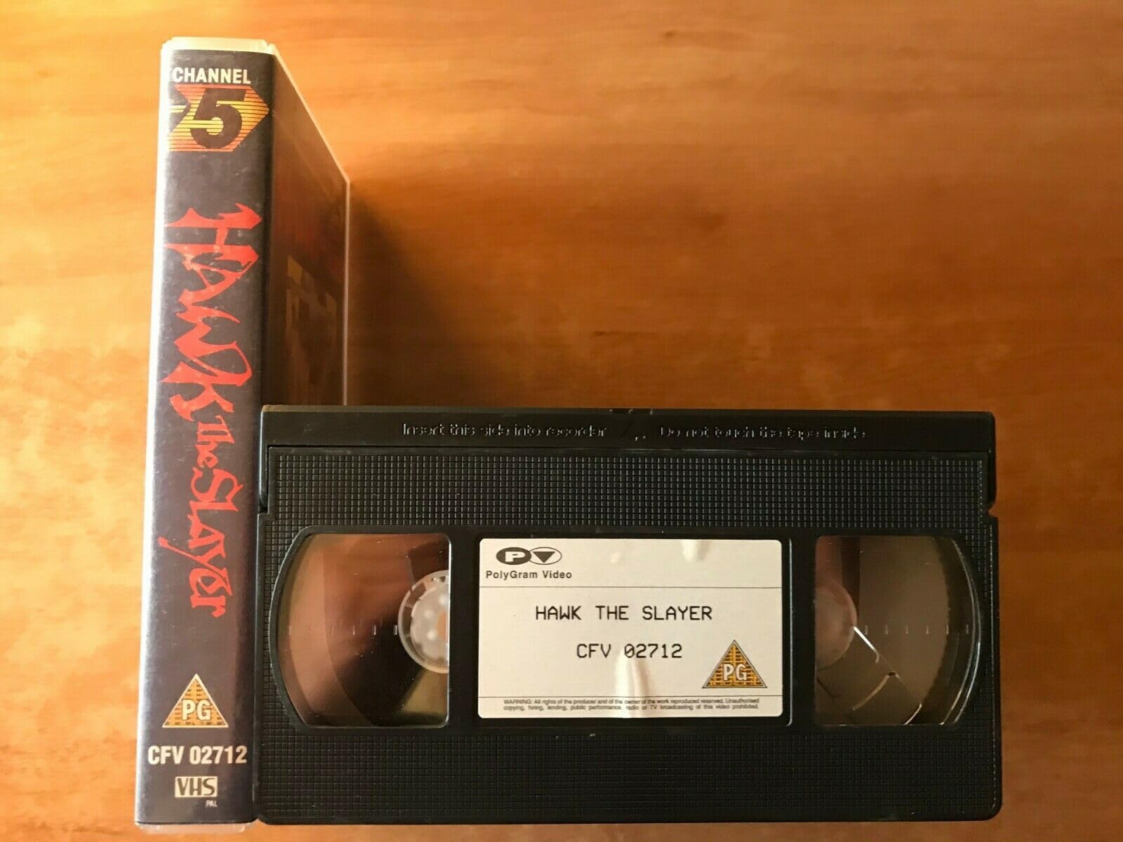 Hawk The Slayer (1980); [Channel 5] Action Fantasy - Jack Palance - Pal VHS