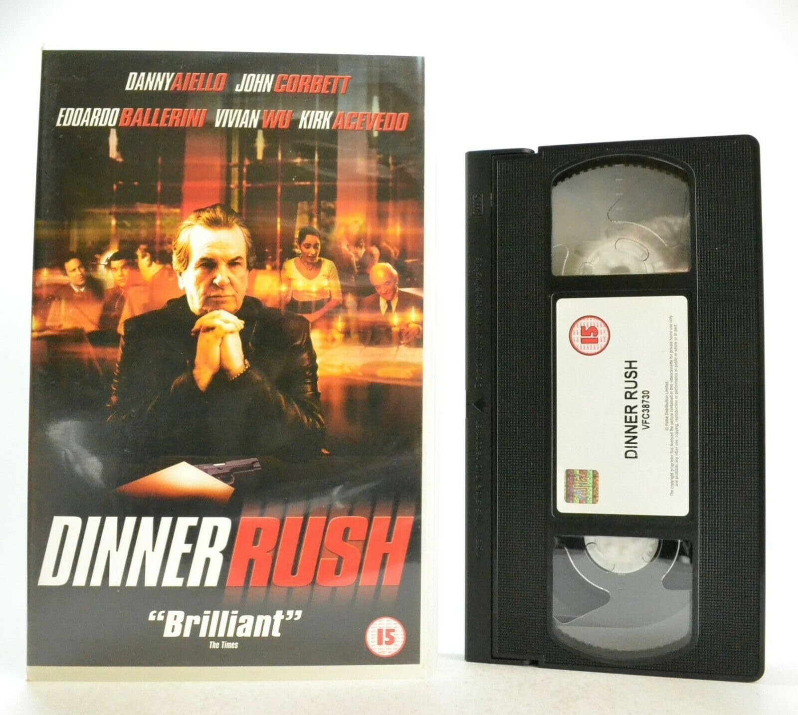 Dinner Rush: Independent Drama (2000) - Large Box - D.Aiello/J.Corbett - Pal VHS