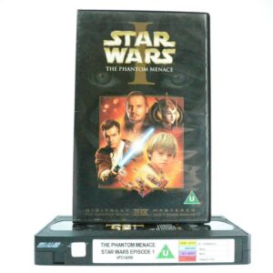 Star Wars: The Phantom Menace - Liam Neeson - Universal - Vintage - Pal VHS