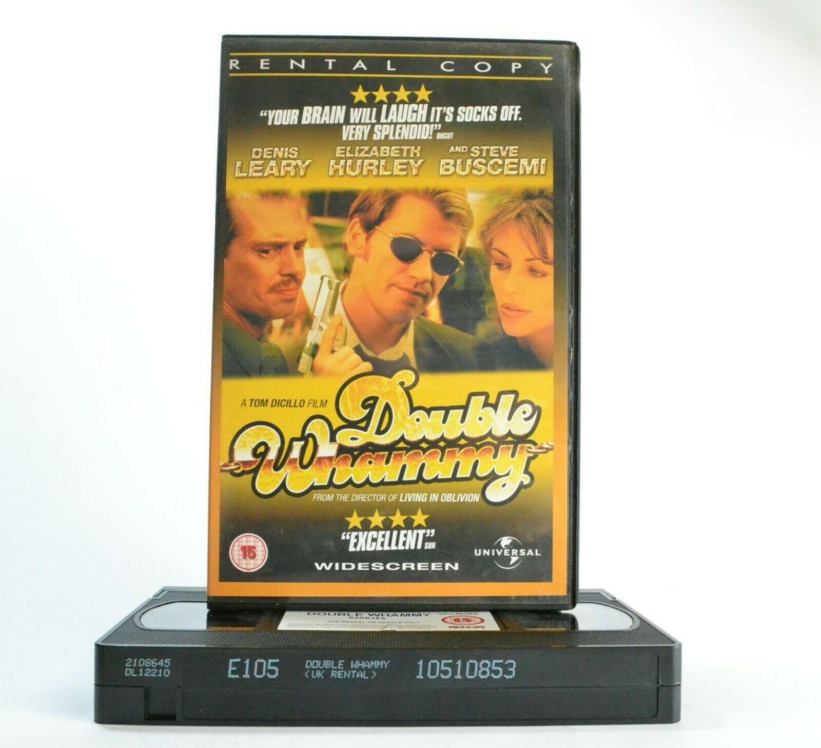 Double Whammy: Comedy (2001) - Large Box - Ex-Rental - E.Hurley/S.Buscemi - VHS