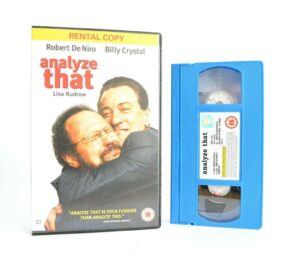 analyze that: crime comedy - large box - ex-rental - r.deniro/b.crystal - vhs